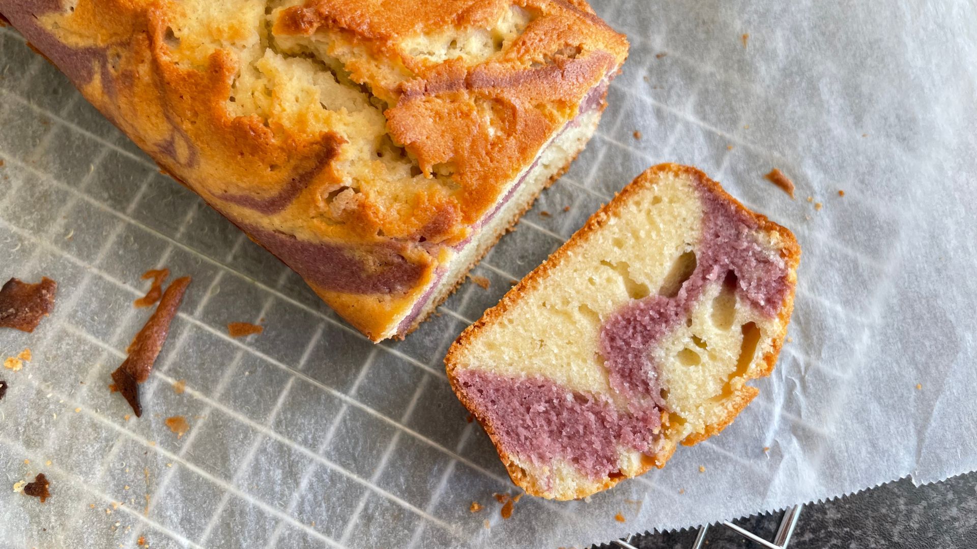 Recipe: Raspberry Cardamom Marble Cake – Books Baking and Blogging